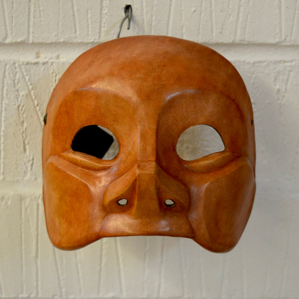 Leather 'Isabella' Commedia dell’Arte Mask – Strangeface Masks